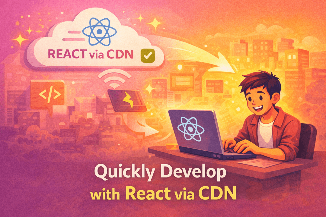 React via CDN: Fast, Simple, and Perfect for Prototypes